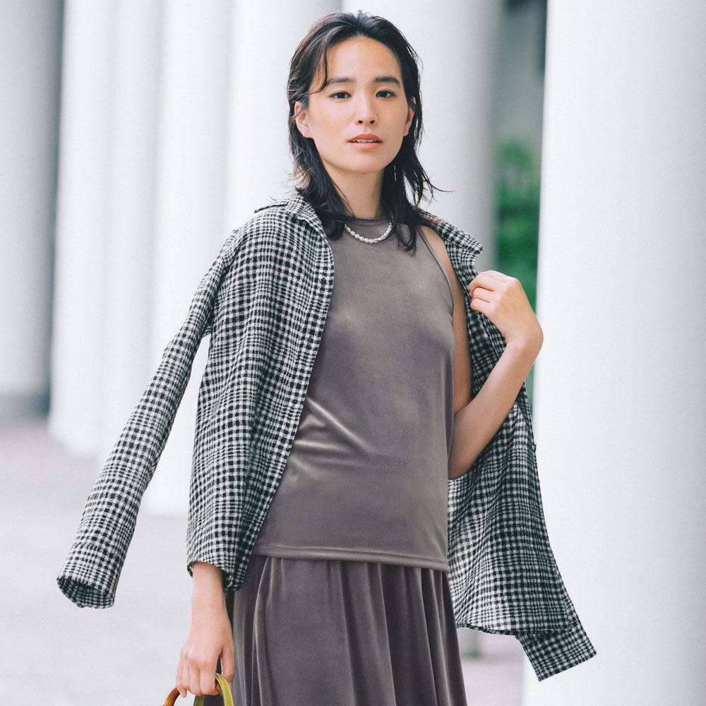 GREYCHORD/グレイコード ベロアセットアップ プルオーバー（ニキ）（日本製） ディノスANAmall店