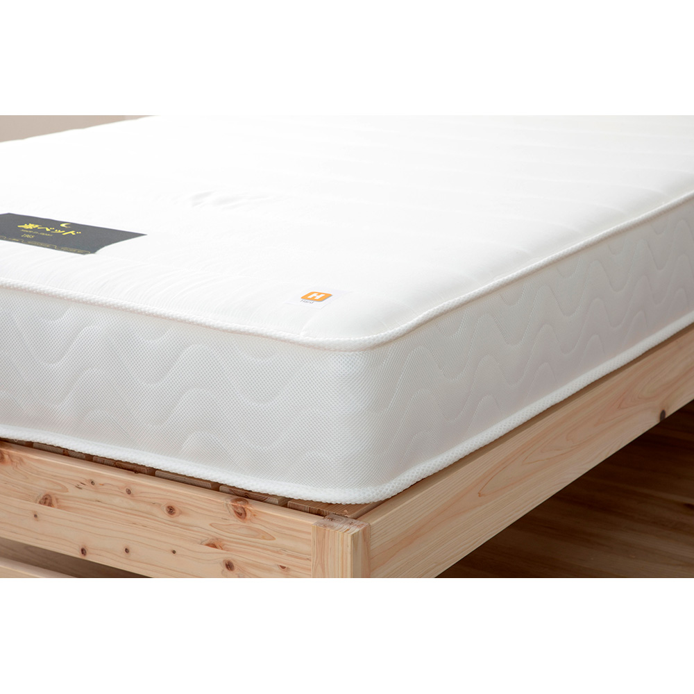 ダブル幅143cm（Geolus/ジオラス 引き出しラック付ベッド 国産両面仕様ポケットコイルマットレス） ディノスANAmall店