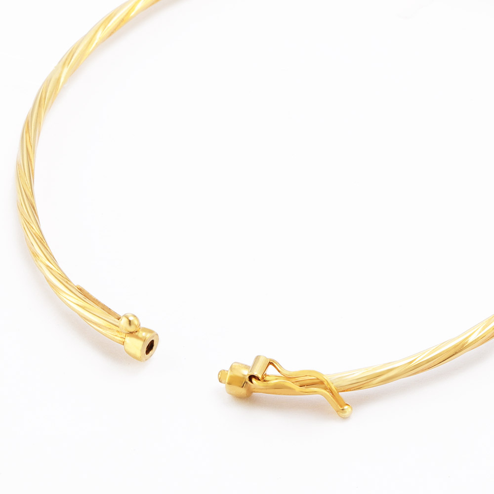 UNOAERRE/ウノアエレ K18 ひねりバングル ディノスANAmall店