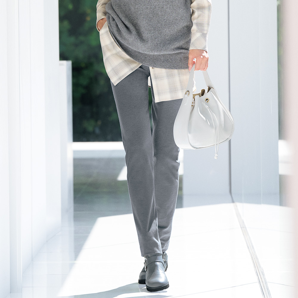 クロスウォーム（R） ベアポンチ スリムパンツ 通販 - ディノス