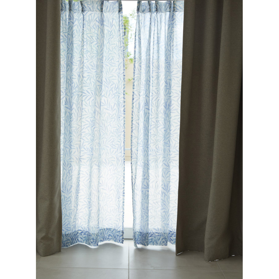 ≪約幅100丈198cm（1枚）≫ モリスデザインスタジオ レースカーテン ディノスANAmall店