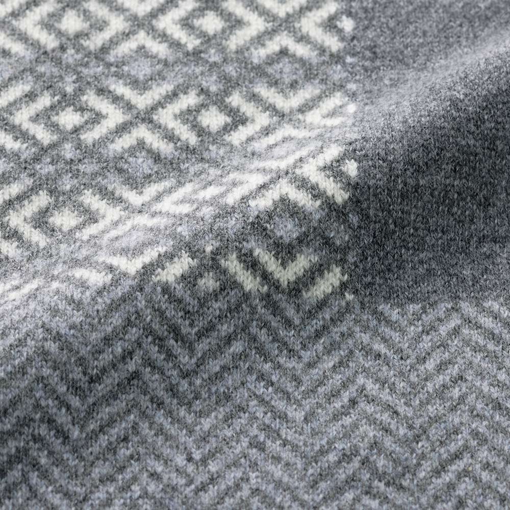 ウールカシミヤ ニットジャカードワンピース ディノスANAmall店