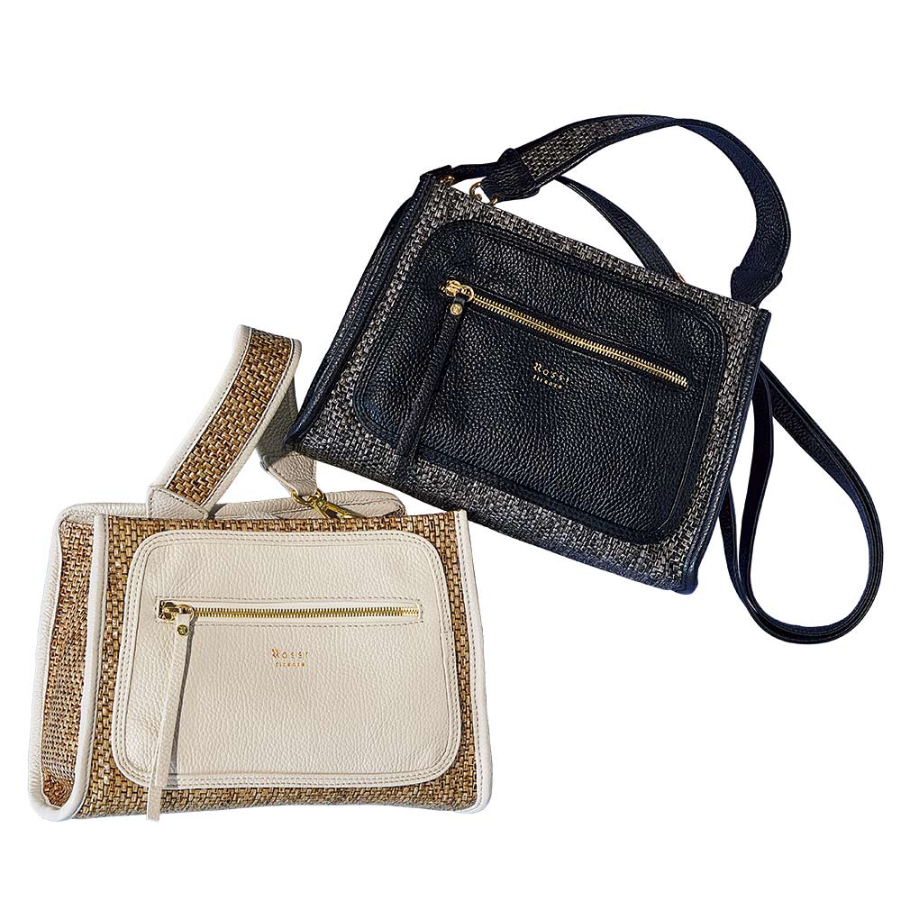 Bruno Rossi/ブルーノ ロッシ 素材コンビ 2WAY バッグ（イタリア製） 通販 - ディノス