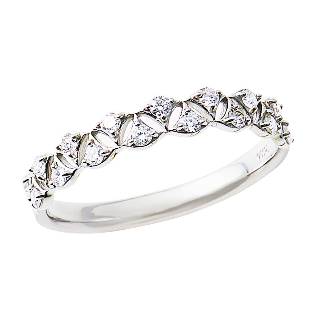 Pt/K18 0.2ctダイヤ リング 通販 - ディノス